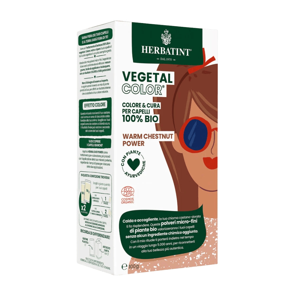 Vegetal Color Warm Chestnut Power – Castano Caldo – Yumibio